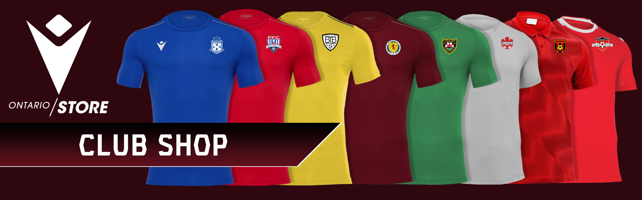 Clubs Macron Sponsorship Canada - Macron Ontario