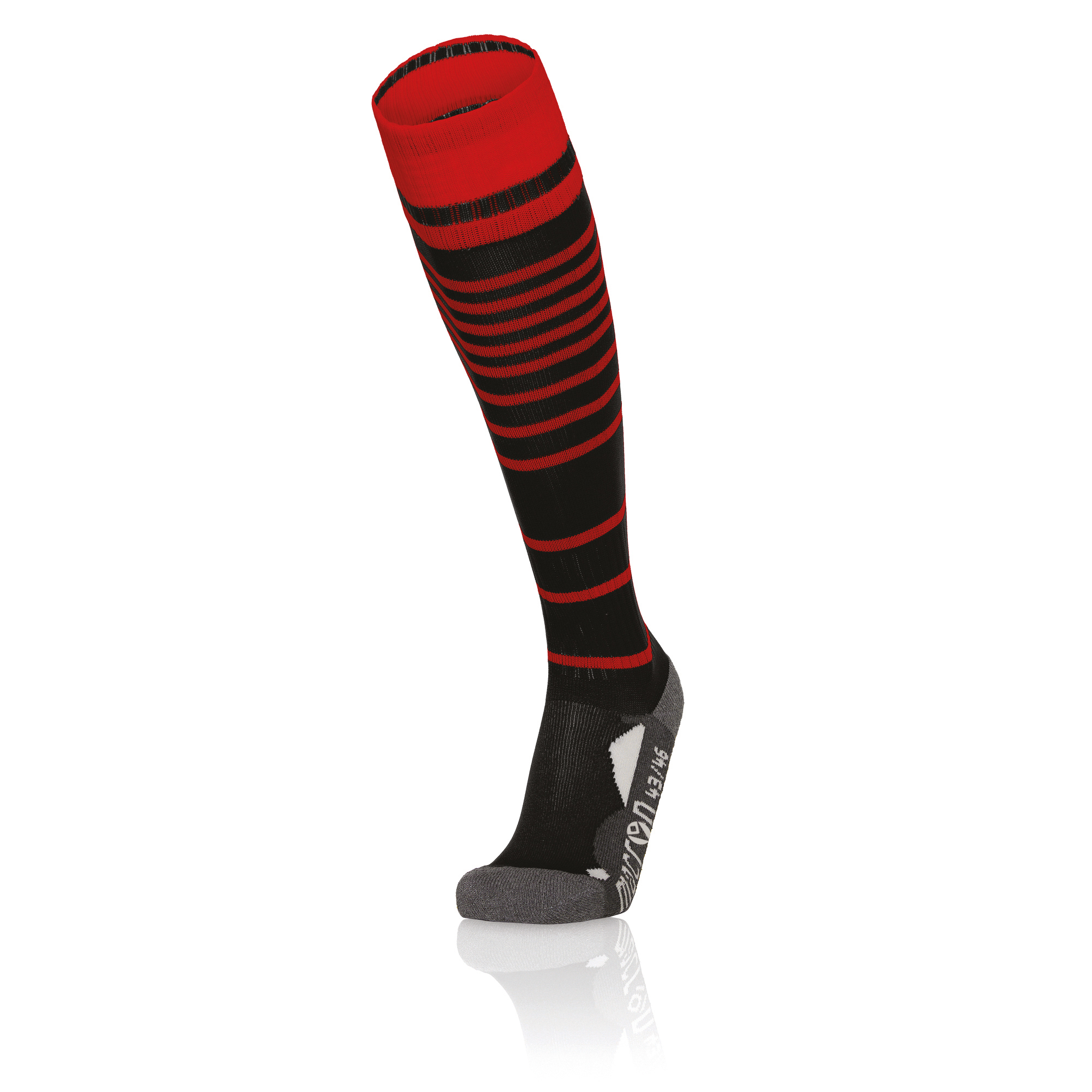 TARGET SOCKS BLACK/RED - Macron Ontario