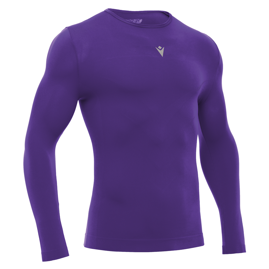 PERFORMANCE TECH UNDERWEAR TOP LONG SLEEVES PURPLE - Macron Ontario