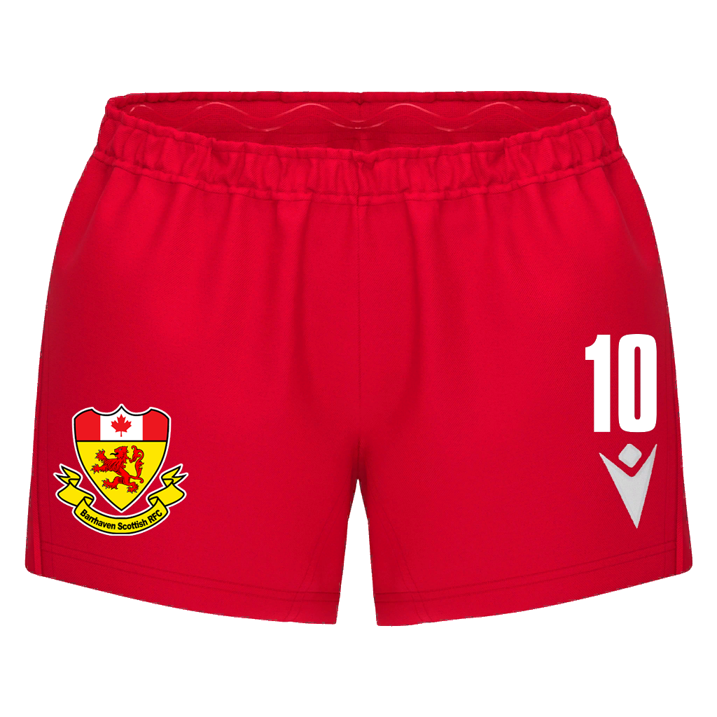 LAPIS MATCH DAY WOMAN SHORTS RED - Macron Ontario