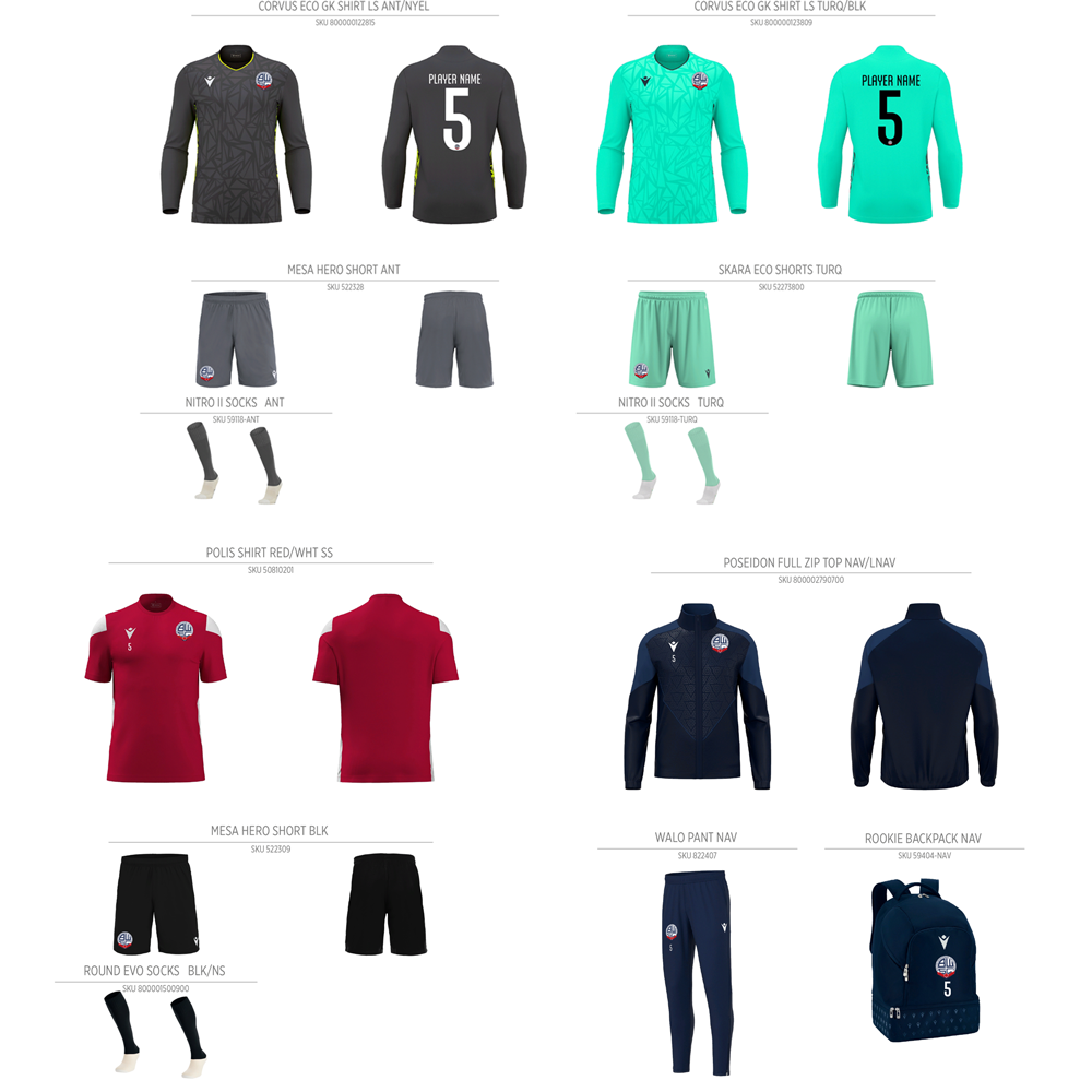 GOALKEEPER PACKAGE - Macron Ontario